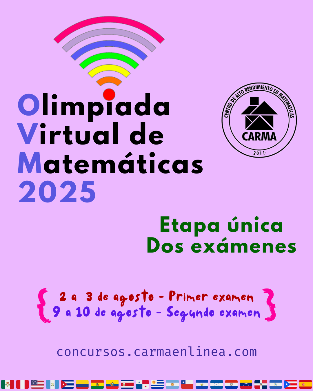 Olimpiada Virtual de Matemáticas CARMA 2025